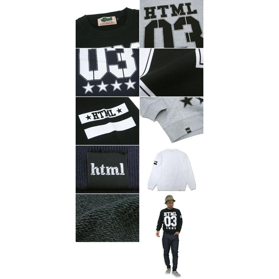 HTML03 エイチティエムエル ゼロスリー HTML ZERO3 アッパー ヤード スウェット(html zero3 Upper Yard Sweat) : ice field - 通販 ...