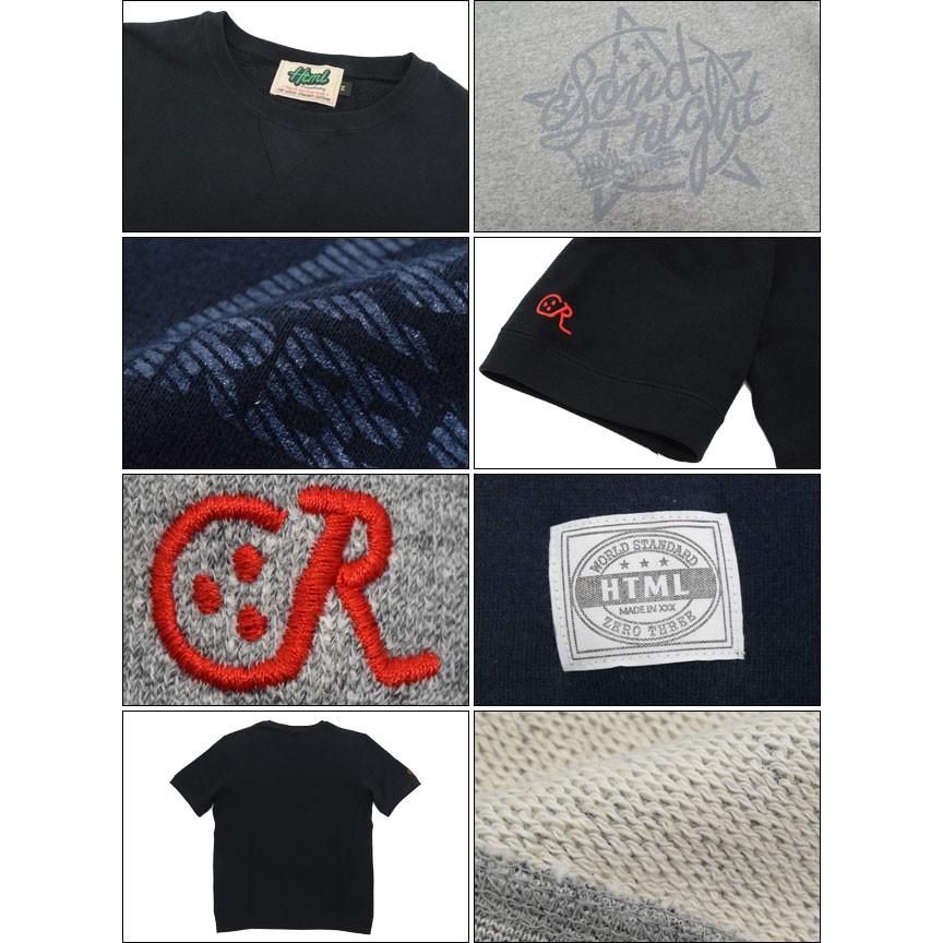 HTML03 エイチティエムエル ゼロスリー HTML ZERO3 トレーナー 半袖 メンズ ST ジョイント ビンテージ(ST Joint Vintage S/S Sweat スウェット ...