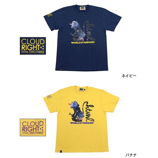 HTML03 エイチティエムエル ゼロスリー HTML ZERO3 Tシャツ 半袖 メンズ マクロコスモス モンキー(html zero3 Macrocosm Monky S/S Tee ...