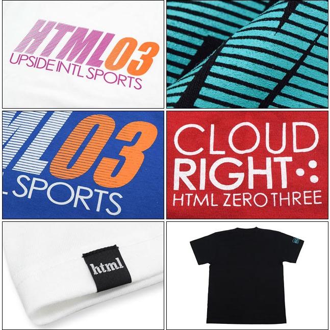 HTML03 エイチティエムエル ゼロスリー HTML ZERO3 Tシャツ 半袖 メンズ アップサイド スプリント(html zero3 Upside Sprint S/S Tee トップス ...