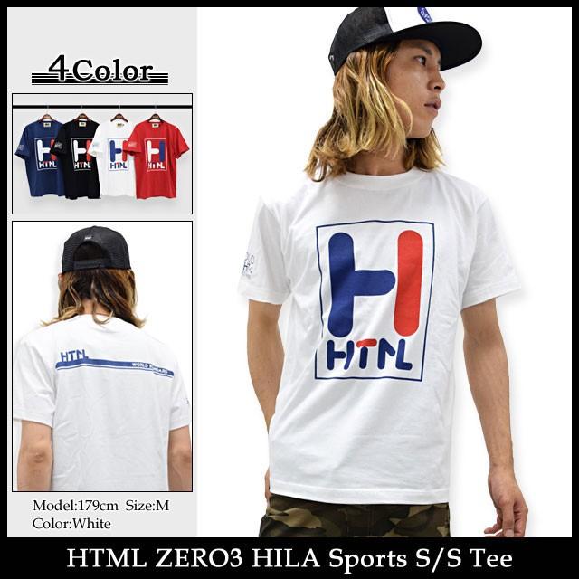HTML03 エイチティエムエル ゼロスリー HTML ZERO3 Tシャツ 半袖 メンズ HILA スポーツ(html zero3 Sports S/S Tee トップス) : ice ...