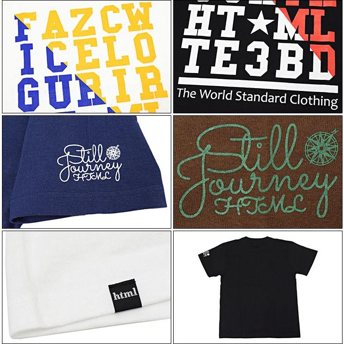 HTML03 エイチティエムエル ゼロスリー HTML ZERO3 Tシャツ 半袖 メンズ スラッシュ ワード(Slash Word S/S Tee カットソー トップス) : ice ...