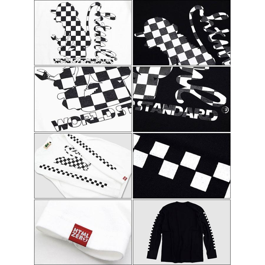 エイチティエムエル ゼロスリー Tシャツ 長袖 HTML ZERO3 メンズ プレイド フィギュア(Plaid Figure L/S Tee トップス HTML-T526) : htm ...