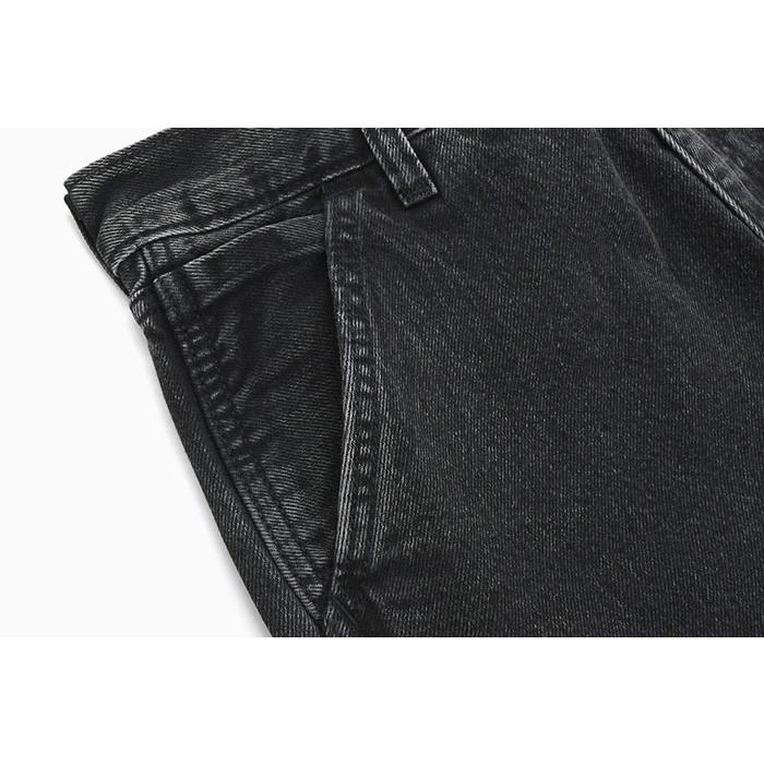 Levi's（リーバイス） パンツ Levis メンズ 568 ルーズ ストレート カーゴ デニム ダークリー ( 568 Loose ...
