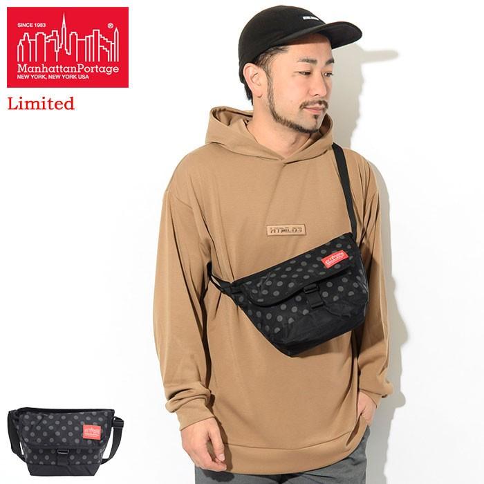 Manhattan Portage マンハッタンポーテージ メッセンジャーバッグ 19FW ドット プリント カジュアル エクストラ スモール ...