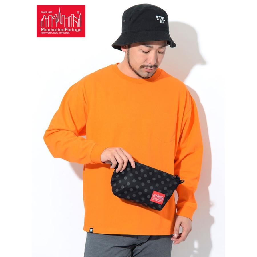Manhattan Portage マンハッタンポーテージ ショルダーバッグ 19FW ドット プリント ズコッティ クラッチ ...