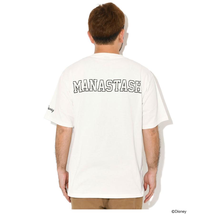 MANASTASH マナスタッシュ Tシャツ 半袖 メンズ ディズニー ミッキー シアトル コラボ ( Disney Mickey ...