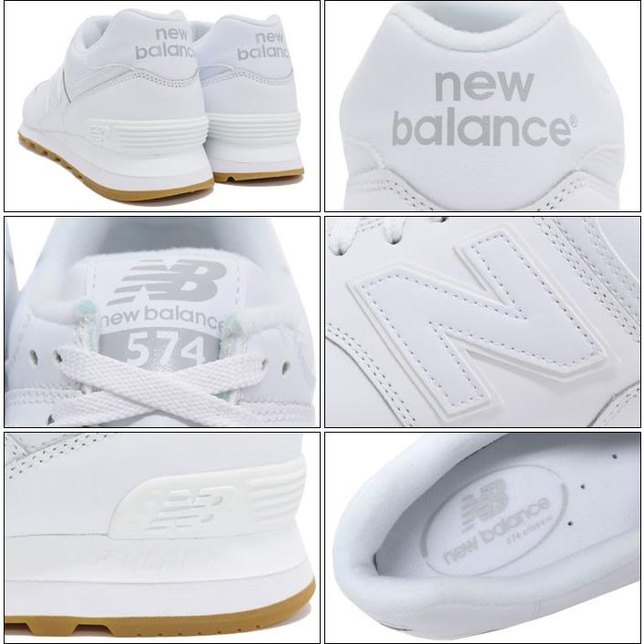 New Balance ニューバランス new balance スニーカー メンズ 男性用 NB574 BAA White ...
