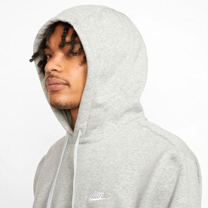 NIKE ナイキ パーカー プルオーバー メンズ クラブ BB グレー NIKE ナイキ パーカー プルオーバー メンズ クラブ BB グレー