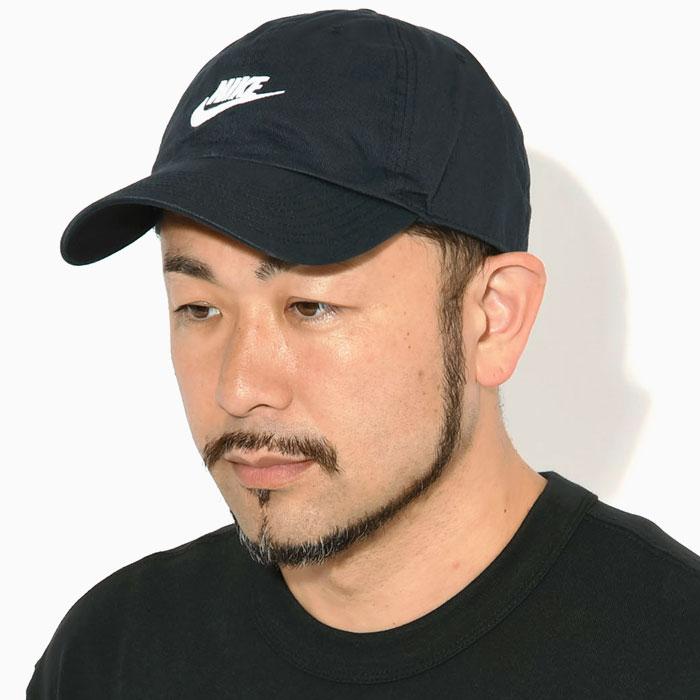 NIKE ナイキ キャップ レディース & メンズ クラブ CB FUT WSH ブラック(Club Cap Black ストラップバック 帽子 FB5368-011) : ice field ...