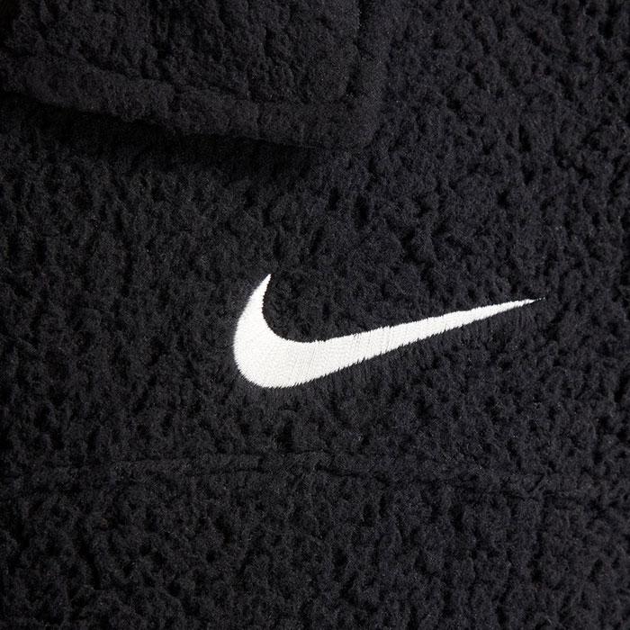 NIKE（ナイキ） ジャケット ウィメンズ カラード シェルパ ブラック ( Womens Collared Sherpa JKT Black ...