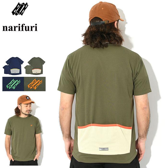 ナリフリ Tシャツ 半袖 narifuri メンズ バック ポケット ( Back Pocket S/S Tee T-SHIRTS カットソー ...