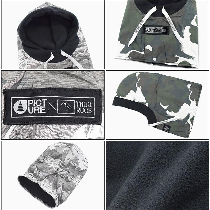 ピクチャー ネックウォーマー PICTURE サグ ラグ ( picture Thug Rug Neck Warmer フード フード ...