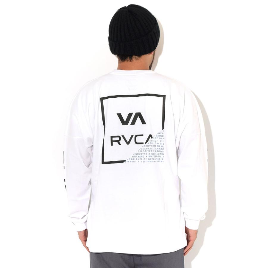 RVCA ルーカ Tシャツ 長袖 メンズ フラクション ( Fraction L/S Tee ビッグシルエット オーバーサイズ カットソー BA042-059 ) : ice field ...