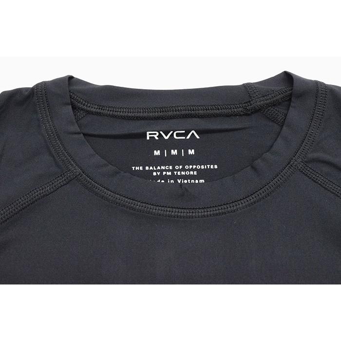 RVCA ルーカ カットソー 半袖 メンズ ラッシュガード ( S/S Rashguard 水陸両用 T-SHIRTS トップス UVカット BC041-807 ) : ice field ...