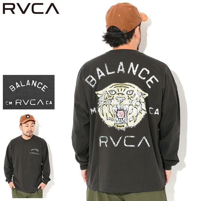 RVCA ルーカ ロンT Tシャツ 長袖 メンズ スクワドロン (Squadron L/S Tee ビッグシルエット オーバーサイズ T-SHIRTS カットソー BC042-066 ...