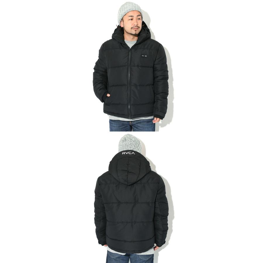 RVCA ルーカ ジャケット メンズ バイザー フーデッド パファー RVCA ルーカ ジャケット メンズ バイザー フーデッド パファー