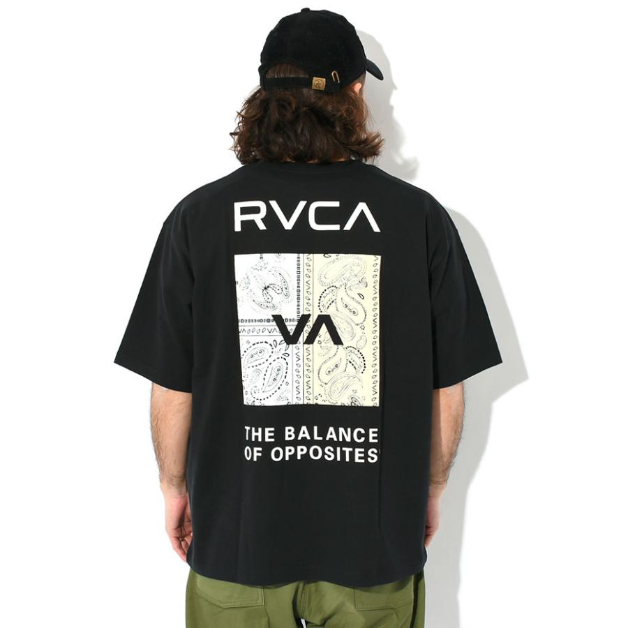RVCA ルーカ Tシャツ 半袖 メンズ バンダナ ( Bandana S/S Tee ビッグシルエット オーバーサイズ T-SHIRTS カットソー BD041-223 )[M便 1/1 ...