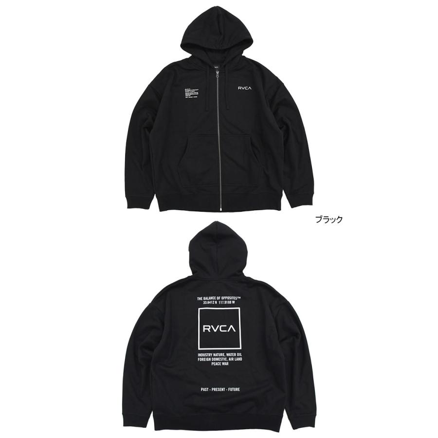 RVCA（ルーカ） パーカー ジップアップ メンズ ニュー ボックス WRWB