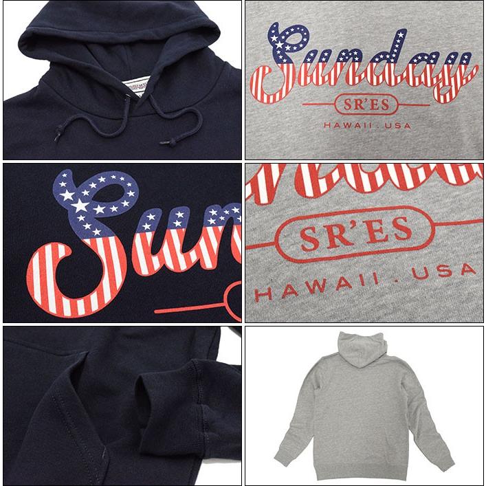 エスアールエス SRES プルオーバー パーカー メンズ フラッグ サンデー(SRS Flag Sunday Pullover Hoodie ...