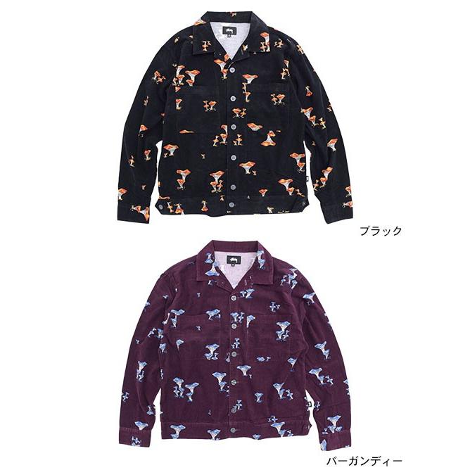 STUSSY ステューシー ジャケット メンズ Mushroom Cord Shirt STUSSY ステューシー ジャケット メンズ Mushroom Cord Shirt