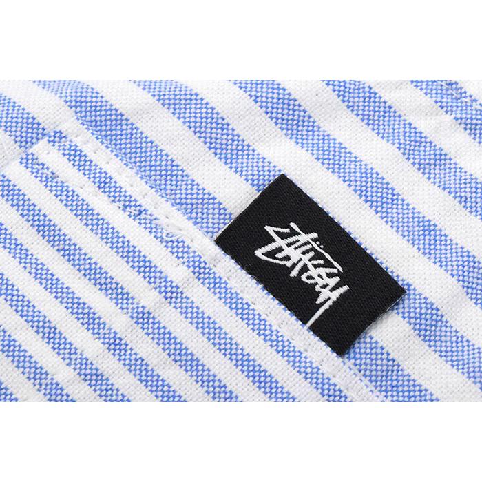 STUSSY ステューシー シャツ 長袖 メンズ Big Button Oxford ( stussy shirt オックスフォードシャツ ...