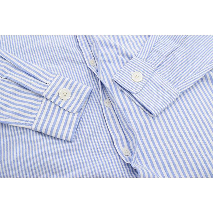 STUSSY ステューシー シャツ 長袖 メンズ Big Button Oxford ( stussy shirt オックスフォードシャツ ...