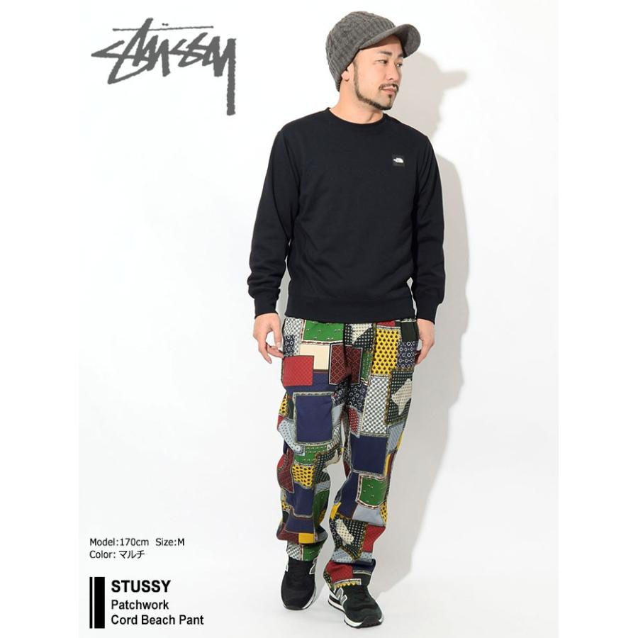 STUSSY ステューシー パンツ メンズ Patchwork Cord Beach STUSSY ステューシー パンツ メンズ Patchwork Cord Beach