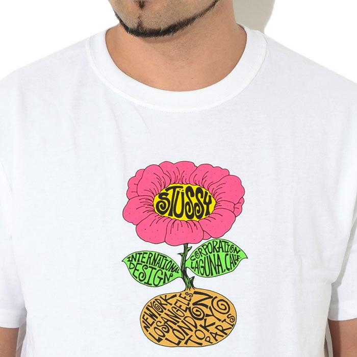 ステューシー Tシャツ 半袖 STUSSY メンズ & レディース Sunflower ( stussy tee カットソー 1904693 ...