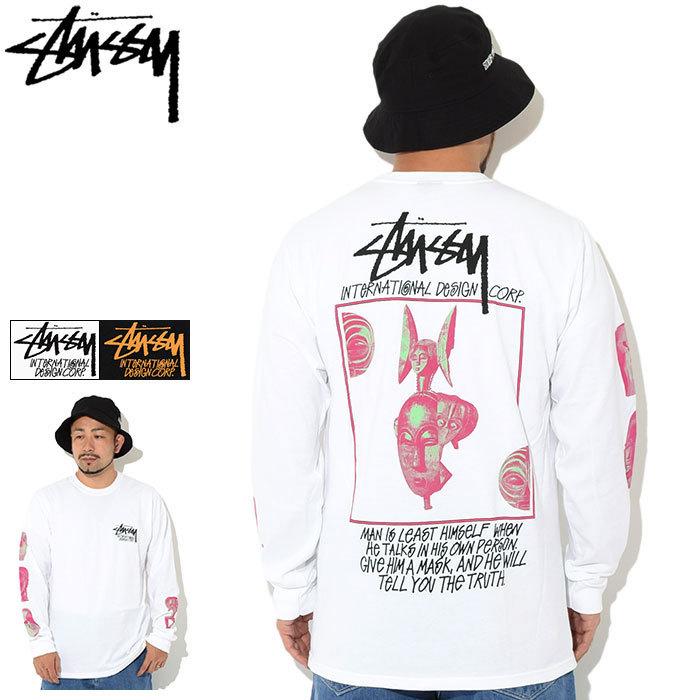 STUSSY ステューシー Tシャツ 長袖 メンズ & レディース Masked STUSSY ステューシー Tシャツ 長袖 メンズ & レディース Masked