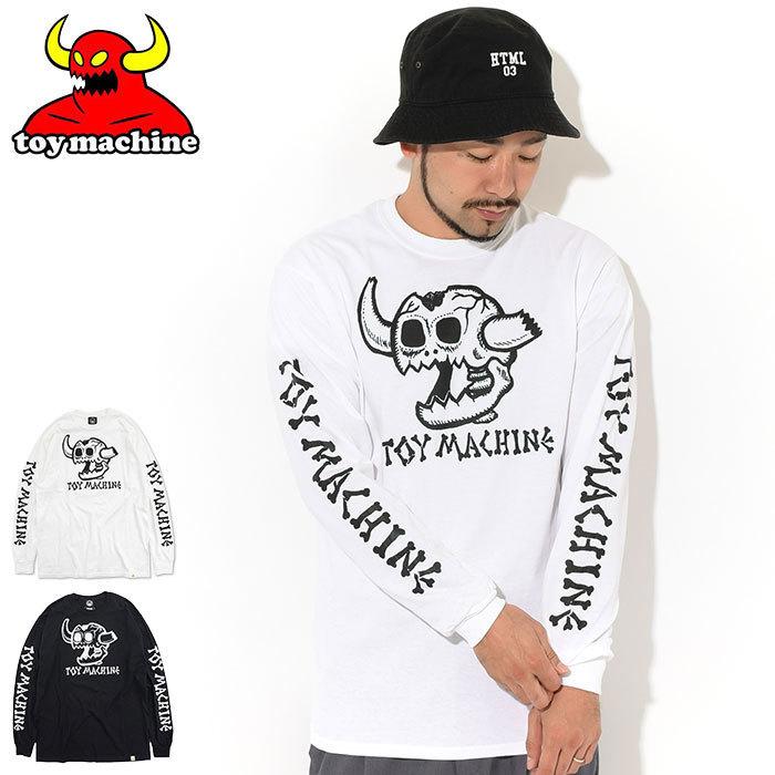 TOY MACHINE トイマシーン Tシャツ 長袖 メンズ デッド モンスター ( Dead Monster L/S Tee ロンt ...