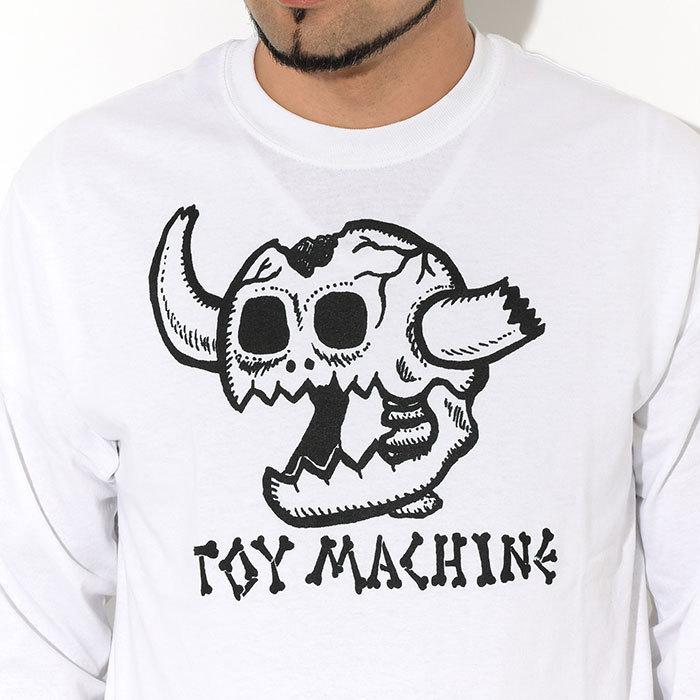 TOY MACHINE トイマシーン Tシャツ 長袖 メンズ デッド モンスター ( Dead Monster L/S Tee ロンt ...