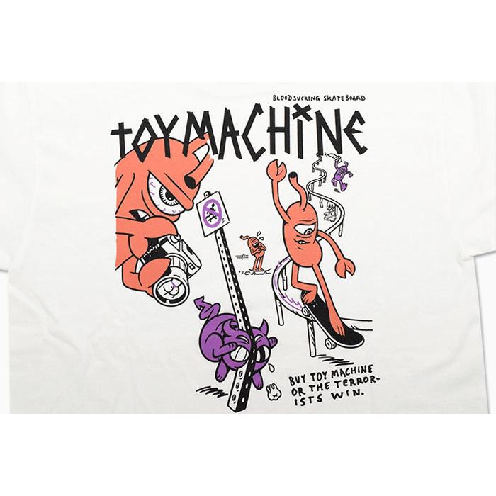 TOY MACHINE（トイマシーン） Tシャツ 長袖 メンズ エリック ファウンテン ( Erik Fountain L/S Tee T ...