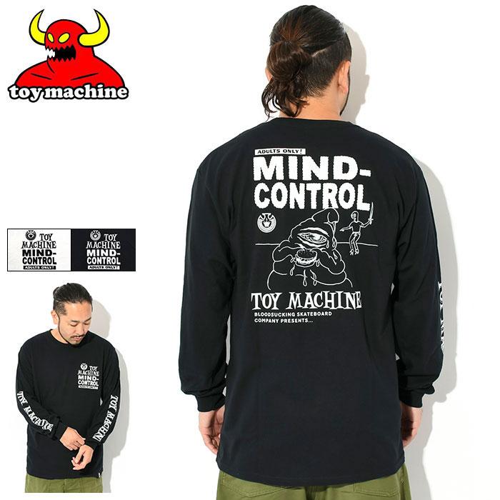 TOY MACHINE（トイマシーン） ロンT Tシャツ 長袖 メンズ マインド コントロール ( Mind Control L/S Tee ...