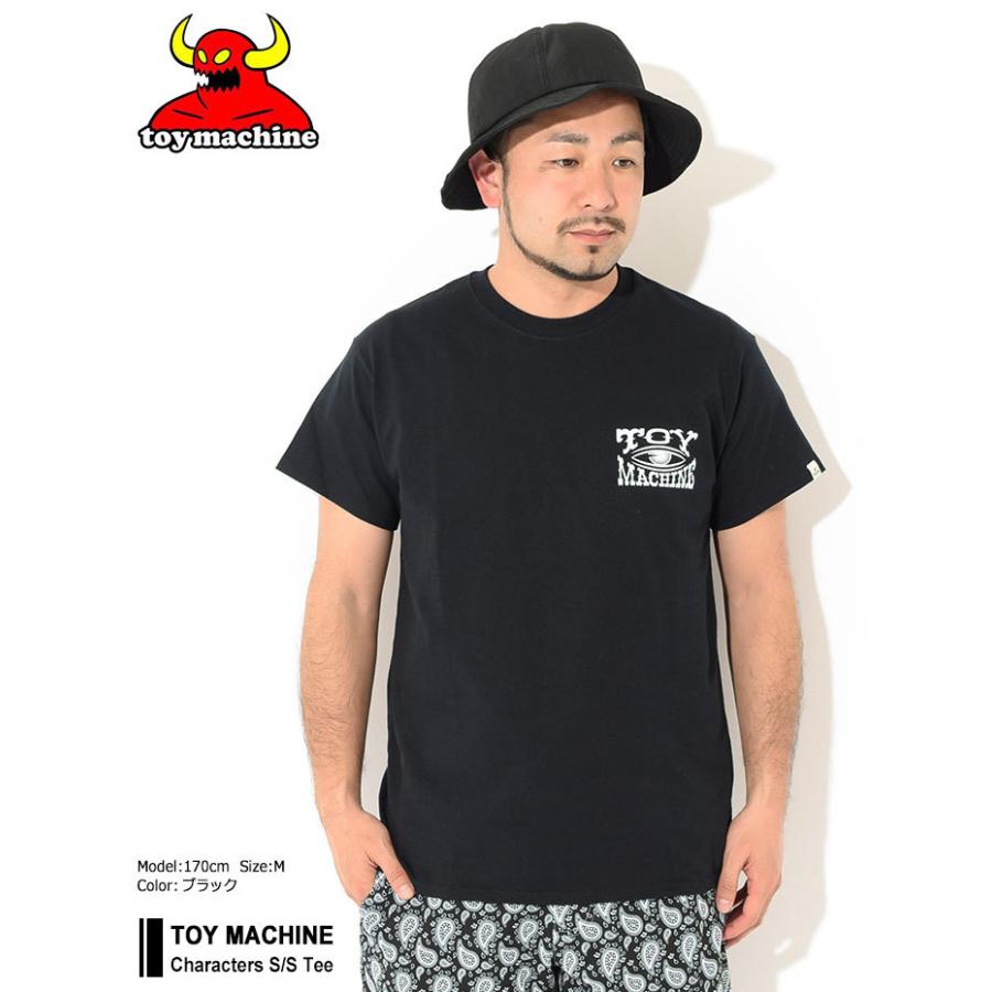 TOY MACHINE（トイマシーン） Tシャツ 半袖 メンズ キャラクター ( Characters S/S Tee T-SHIRTS ...