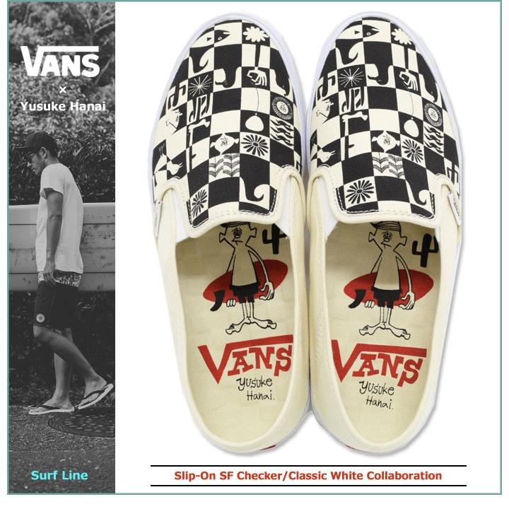 VANS バンズ スニーカー メンズ 男性用 花井 祐介 スリッポン SF VANS バンズ スニーカー メンズ 男性用 花井 祐介 スリッポン SF
