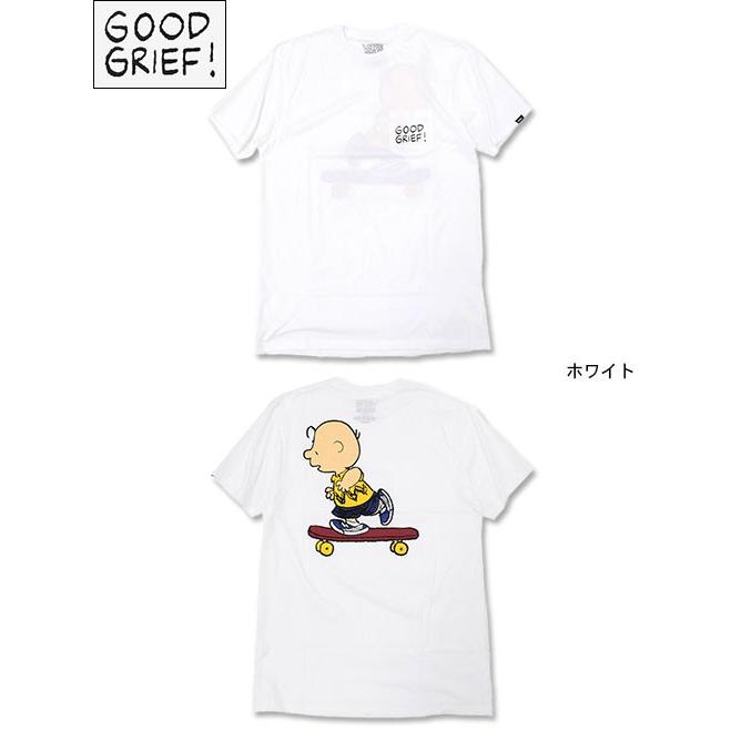 VANS（ヴァンズ） バンズ VANS Tシャツ 半袖 メンズ ピーナッツ グッド グリーフ ポケット コラボ(vans×PEANUTS ...