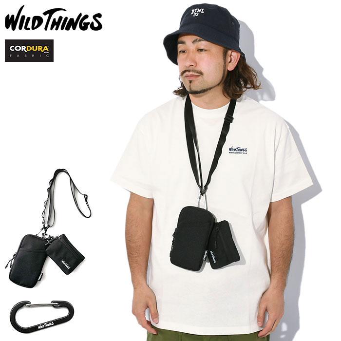 WILD THINGS ワイルドシングス ショルダーバッグ ポリ コーデュラ ユーティリティ ストラップ ポーチ ( Poly Cordura Utility Strap Pouch WT ...