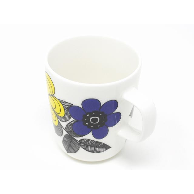 marimekko マリメッコ ケスティト マグカップ イエロー ブルー marimekko マリメッコ ケスティト マグカップ イエロー ブルー