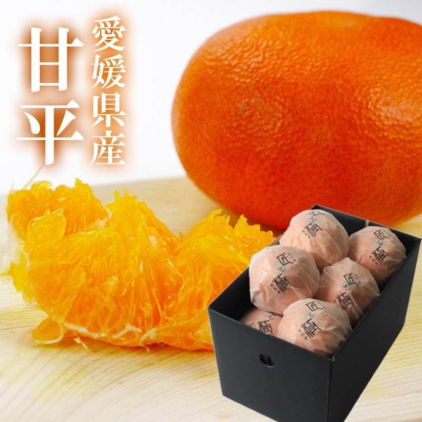 みかん 甘平 （ かんぺい ） 中島産 1.3kg 匠と極み M-3L 4-10玉 贈答用 愛媛県 JAえひめ中央 ギフト ミカン プレゼント 御礼 御祝 フルーツ ...