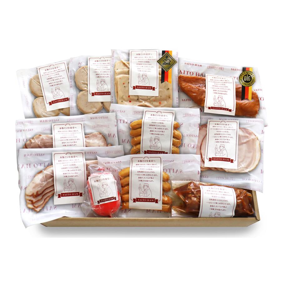 2017年ドイツDLG国際コンテスト金賞受賞店 サイトウハム素材の味を活かしたハム詰合せ : 壱番館STORE Yahoo!ショッピング店 - 通販 - Yahoo!ショッピング