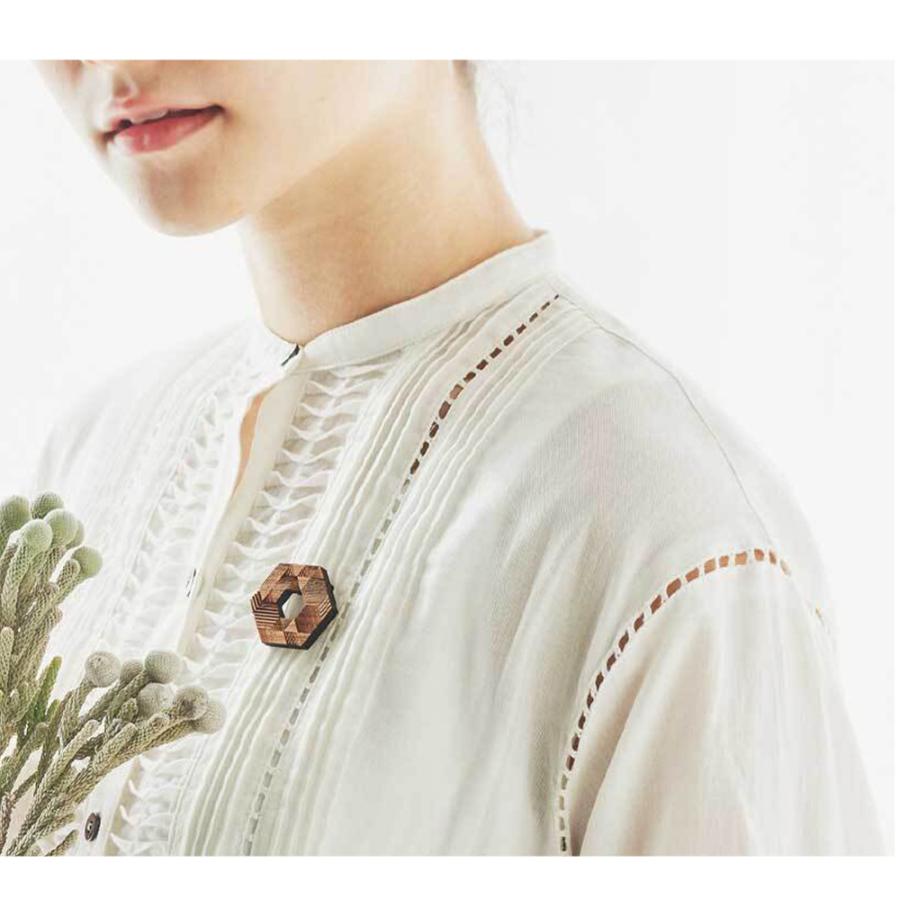 郵パケット 木製 ブローチ ハニカム 日本製 コサージュ シンプル おしゃれ Cotch Brooch 木tch コッチ : いちごジュエリー - 通販 - Yahoo!ショッピング