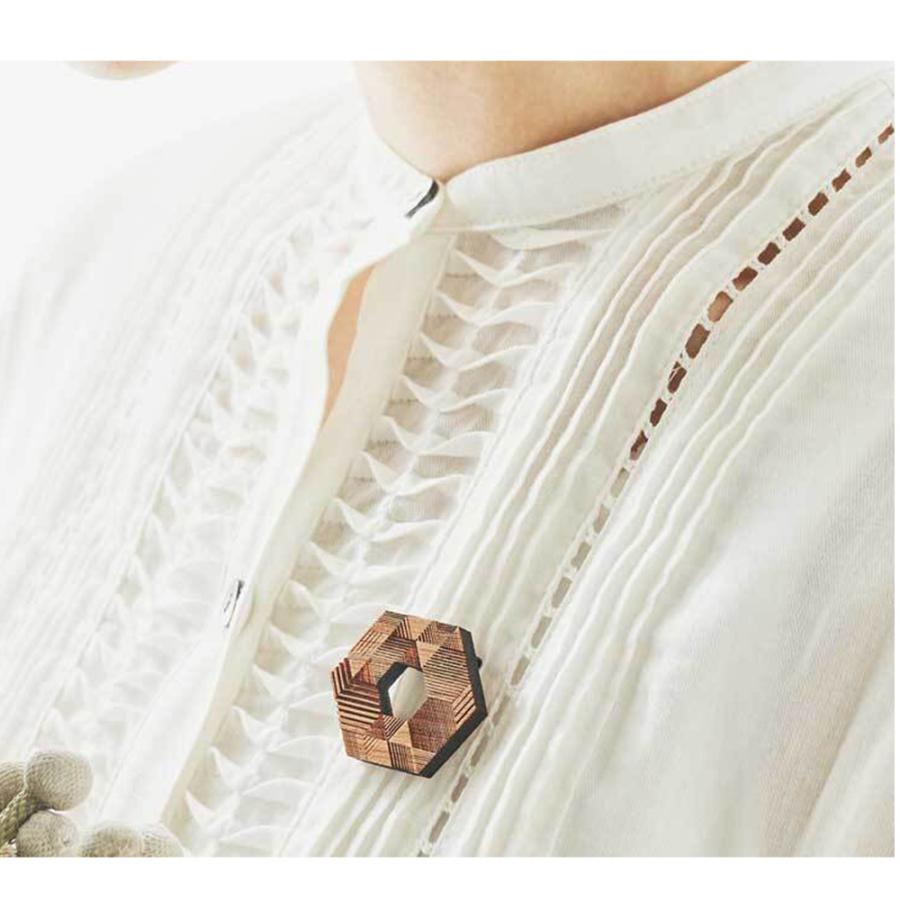 郵パケット 木製 ブローチ ハニカム 日本製 コサージュ シンプル おしゃれ Cotch Brooch 木tch コッチ : いちごジュエリー - 通販 - Yahoo!ショッピング