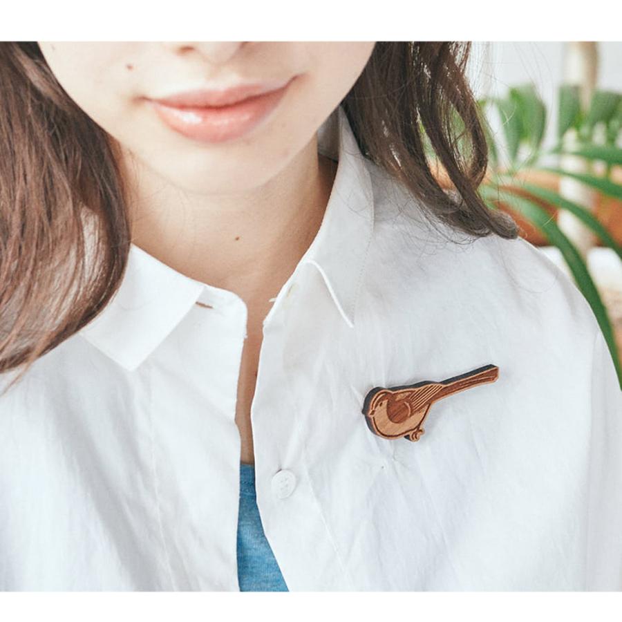 郵パケット 木製 ブローチ エナガ 鳥 日本製 コサージュ シンプル おしゃれ Cotch Brooch long-tailed tit bird 動物 アニマル 木tch コッチ : いちご ...