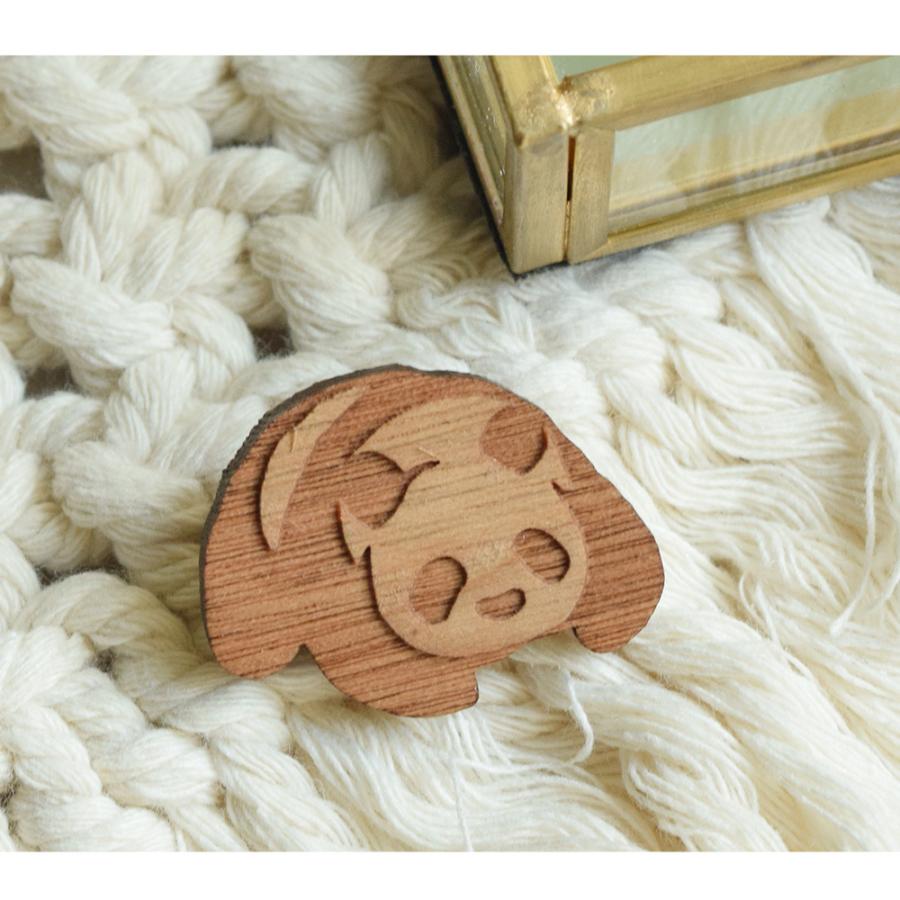 郵パケット 木製 ブローチ パンダ 日本製 コサージュ シンプル おしゃれ Cotch Brooch panda 動物 アニマル 木tch コッチ : いちごジュエリー - 通販 ...