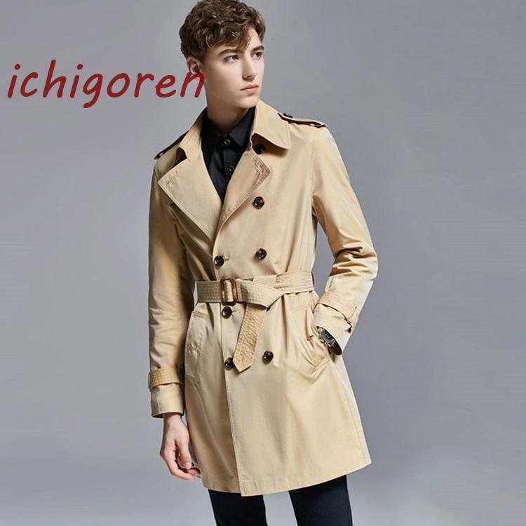 【爆買】メンズトレンチコート　コート　春秋冬　メンズ　ジャケット　ロングコート　トップス　アウター　ミディアム　ビジネス　通勤　カジュアル　紳士 メンズトレンチコート コート 春秋冬 メンズ ジャケット ロングコート