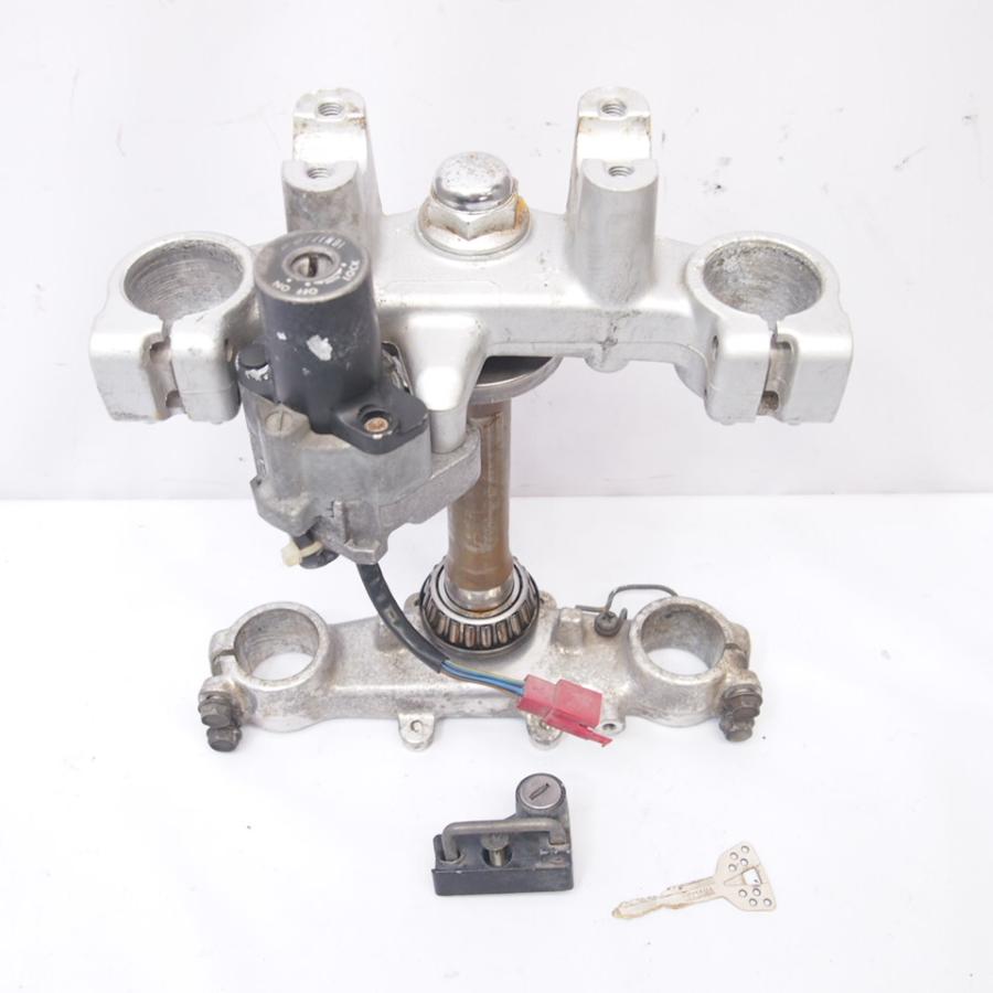 セロー225WE DG08J-005 純正 03年外し 00-04年 ステムSET メインキー トップブリッジ : 壱濱部品ショッピング店 ...