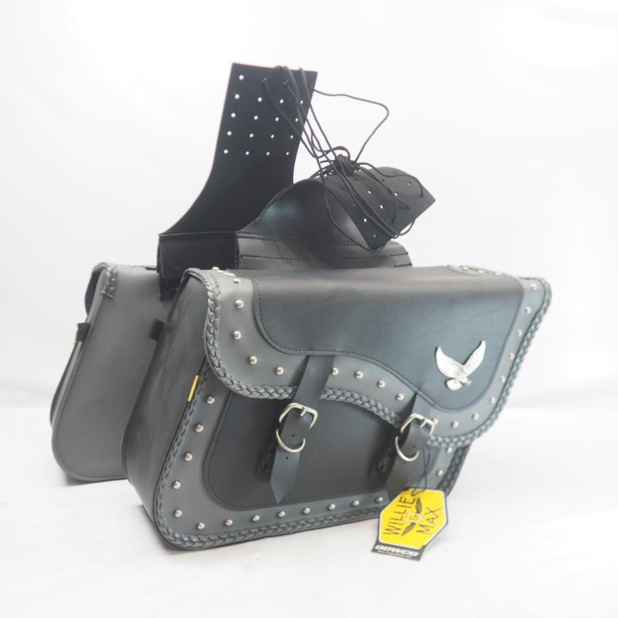 展示品? ウイリーマックス サドルバッグ サイドバッグ イーグルマスコット付き WILLIE&MAX ドラッグスター W800 シャドウ : 壱濱部品ショッピング店 - 通販 - Yahoo ...