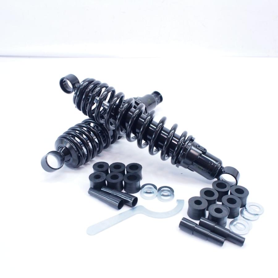 リアサスペンション285mm左右リアサスMDI SR400 GB250クラブマンCB400SSグラストラッカーST250ボルティYB125SPレブルSRV250 : 540726378 : 壱 ...