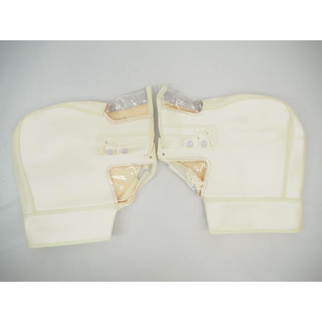 未使用ハンドルカバー ナックル カバー スクーター ビジネスバイクにカブcub メイトmate バーディ ディオ ジョグ ギア YB1 コレダ ...